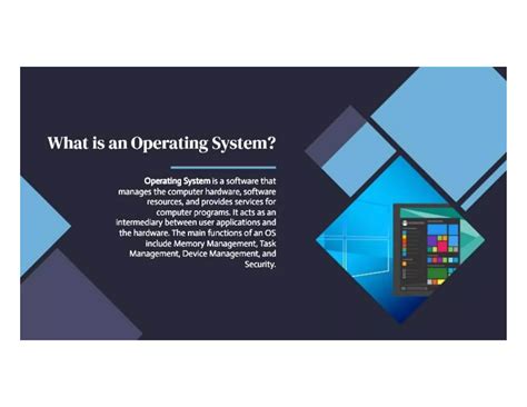 Operating System Introduction Pptx