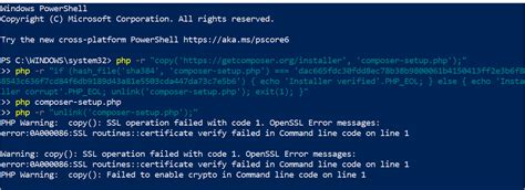 How To Fix Ssl Certificate Verification Error During Composer Installation