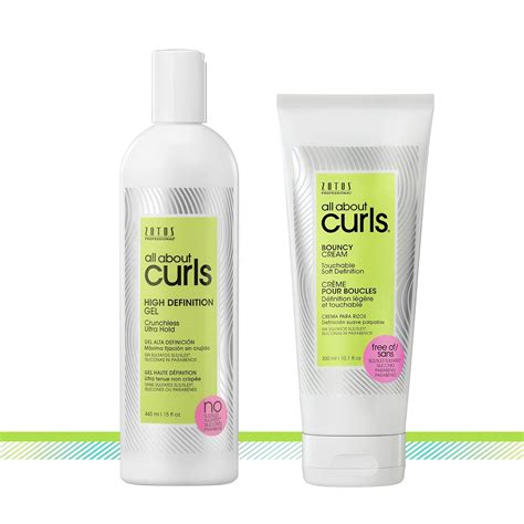 All About Curls High Definition Gel And Bouncy Cream Curl
