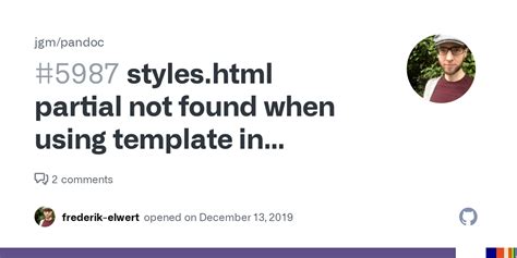 Styleshtml Partial Not Found When Using Template In Subdirectory