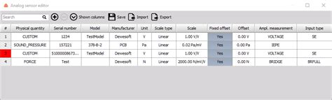 Analog Sensors Editors Options Dewesoft X Manual En