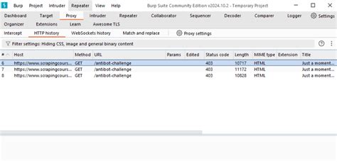 How To Bypass Tls Fingerprinting With Burp Suite And Burp Awesome Tls Zenrows