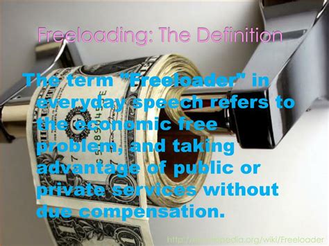 Ppt How To Succeed As A Freeloader Powerpoint Presentation Free