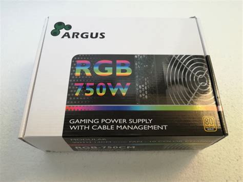 Inter Tech Argus Rgb 750w Cm Ii Napajalnik 80plus Gold Atx