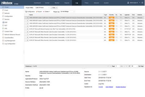 Vulnerability Notification Adobe ColdFusion DataServicesCFProxy ROME Framework Insecure