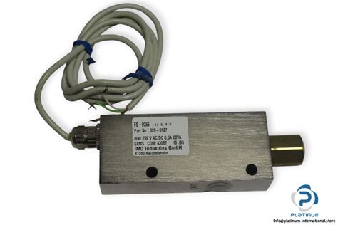 GEMS FS 925E FLOW SWITCH Platinum International