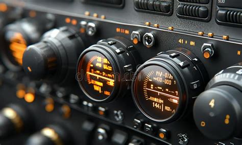 Detailed Cockpit Panel With Gauges And Controls Stock Footage Video Of Radio Analog 369400584
