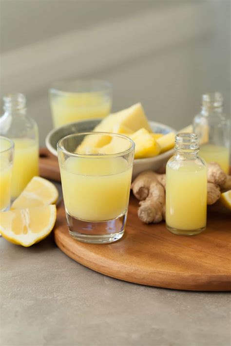 Pineapple Ginger Shots