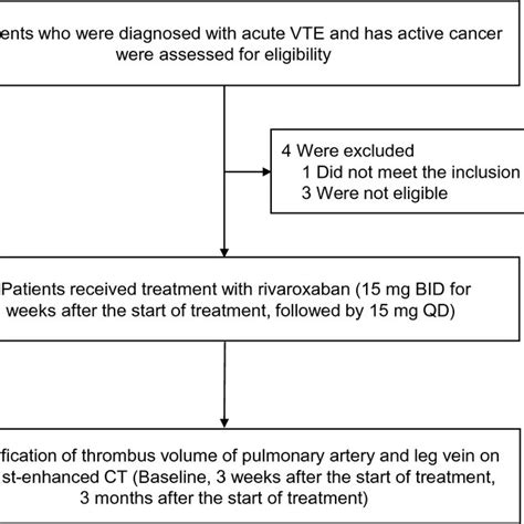 Patient Selection Flowchart Bid Twice A Day Ct Computed Tomography