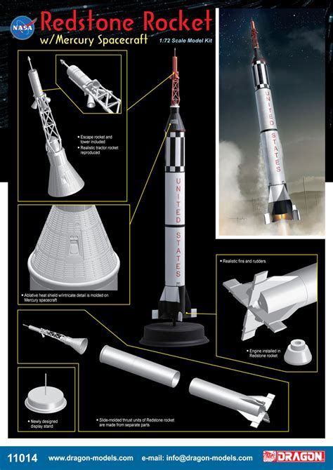 Nasa Redstone Rocket Model