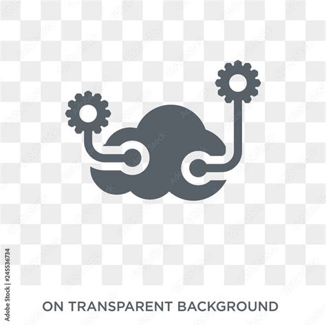 Saas Icon Trendy Flat Vector Saas Icon On Transparent Background From General Collection High
