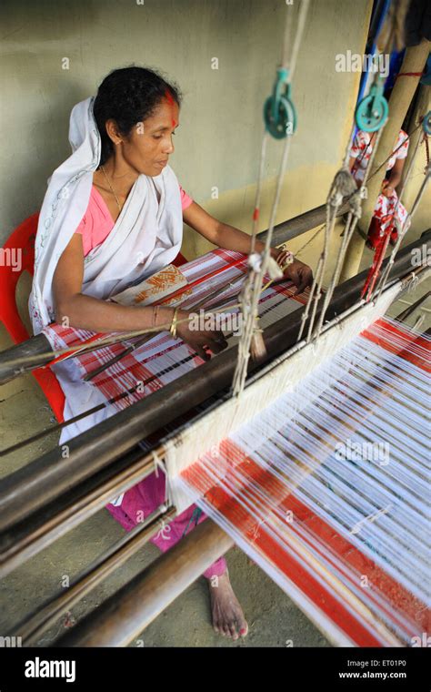 Handloom Weaving Dispur Gauhati Guwahati Assam India Asia
