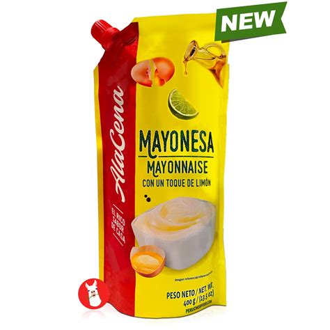 Alacena New Mayonesa Peruana 400g Peruvian Mayonnaise 141 Oz
