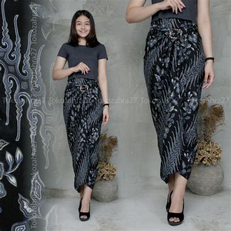 Rok Lilit Batik Bawahan Kebaya Modern Vol 1 Rok Serut Batik By