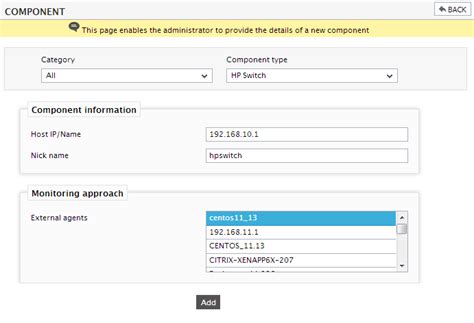 How To Monitor HP Switch Using EG Enterprise How To Monitor HP Switch Using EG Enterprise