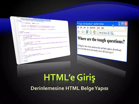 Temel Html Etiketleri Ve Kullanım Örnekleri Ppt