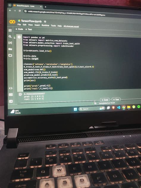 Sany Das On Linkedin Machinelearning Svm Ai Python Datascience Irisdataset