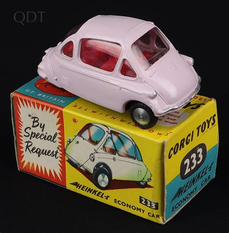 Corgi Toys 233 Heinkel Economy Car Qdt