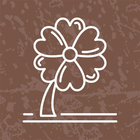 Clover Leaf Vector Icon 18737508 Vector Art At Vecteezy