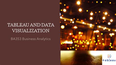 SOLUTION Tableau And Data Visualization Studypool