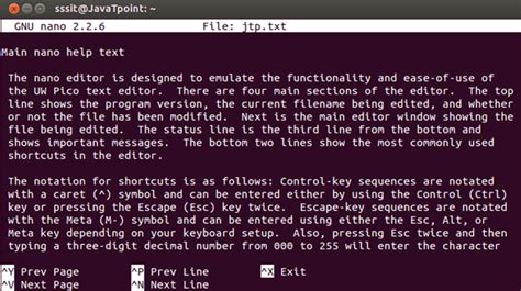 Linux Nano编辑器 立地货