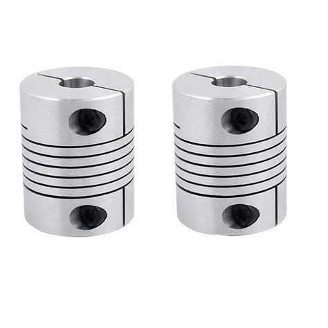 Aluminium Flexible Encoder Coupling D1 6mm X D2 6mm X Od 20mm X Lenght 20mm At ₹ 350 Piece