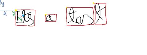 how to get starting position of every connected component of an image