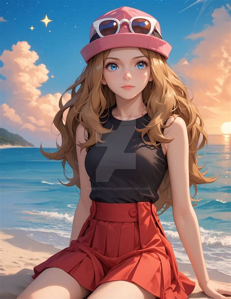 Serena At Sunset By Purrfectspells On Deviantart