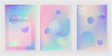 Furistic 현대 홀로그램 커버 세트 90 년대 80 년대 복고 스타일 0명에 대한 스톡 벡터 아트 및 기타 이미지 0명 1980 1989 년 3차원 형태