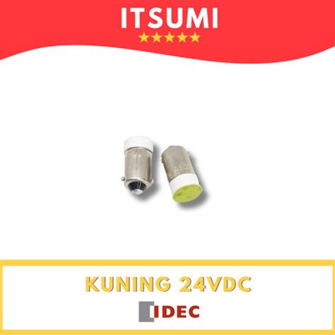 Jual LED Idec LSED Push Button 24VDC 220VAC Original Idec Merah 220vac Kota Batam