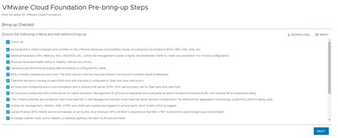 Building A Vmware Cloud Foundation Lab Part 4 Sddc Bringup