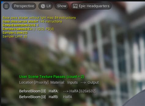 Post Process Material User Scene Textures In Unreal Engine Unreal