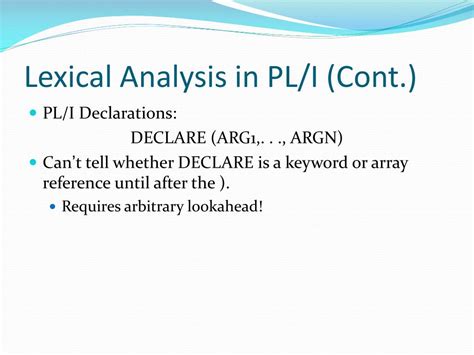 Ppt Compiler Lexical Analysis Powerpoint Presentation Free Download