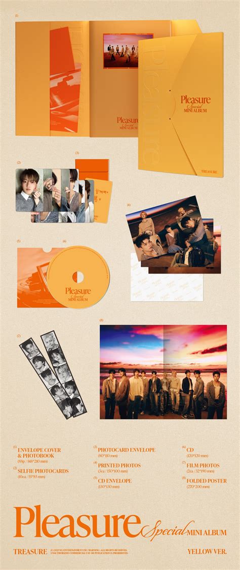 Treasure Special Mini Album Pleasure Discography Treasure（トレジャー
