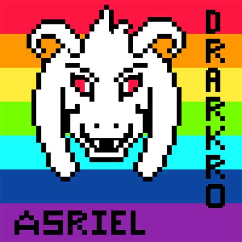 Pixilart Asriel Dreemuur By Drarkro