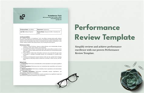 Self Performance Review Template Examples Printable Forms Free Online