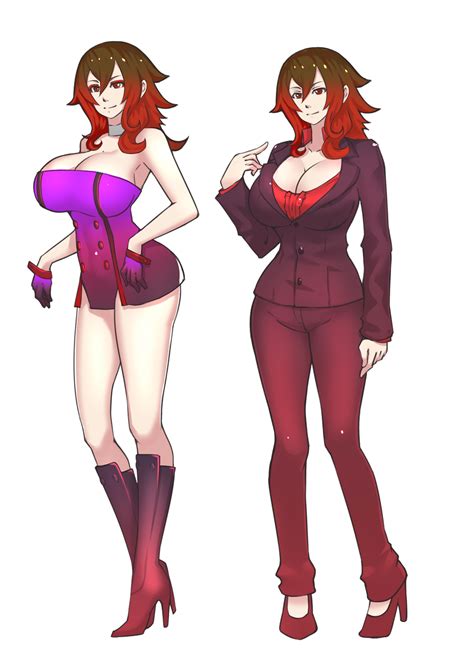 Tera Tyrant Shadic Tera In Her Principle Outfit With Two Variations
