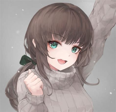 Anime Girl Pfp Brown Hair Vrogue