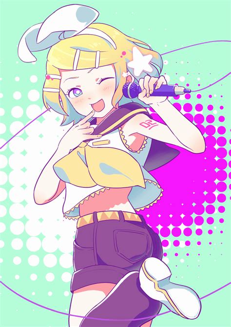 Safebooru 1girl Arm Warmers Blonde Hair Blue Eyes Blush Hair Ornament