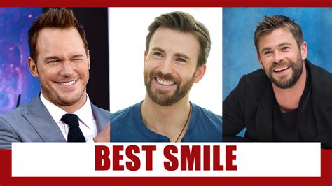 Chris Pratt Vs Chris Evans Vs Chris Hemsworth The Best Smile Picture Ever