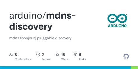 Github Arduinomdns Discovery Mdns Bonjour Pluggable Discovery