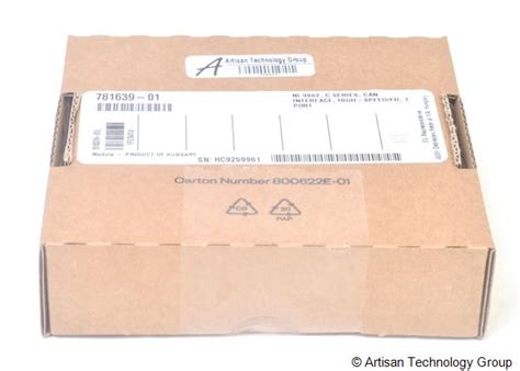 Ni 9862 1 Port High Speedfd Ni Xnet Can C Series Module Artisantg™