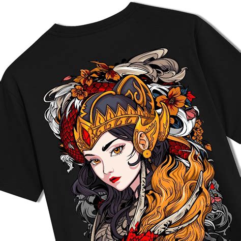 Jual T Shirt Srikandi Wonder Women Of Java Streetwear T Shirt Kaos Sablon Motif Srikandi