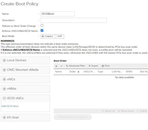 San Boot From Hyperflex Iscsi Ucs Servers Configuration Examples Cisco