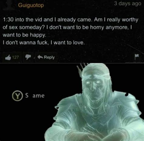 I Don T Wanna Be Horny Anymore Telegraph