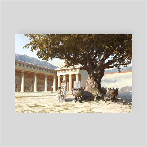 The Oracle Of Zeus In Dodona An Art Print By Tomáš Honz Inprnt