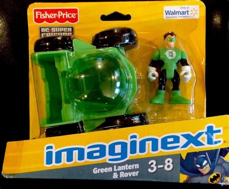 Very Rare Dc Super Batman Imaginext Green Lantern And Rover Walmart