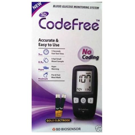 Glucometro Codefree Sd Biosensor Compre En Línea En Su Farmacia Y