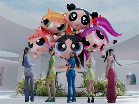 Newjeans Bergabung Menjadi Powerpuff Girls Di Mv New Jeans