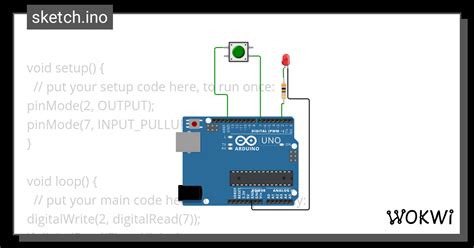 Taster Wokwi ESP32 STM32 Arduino Simulator